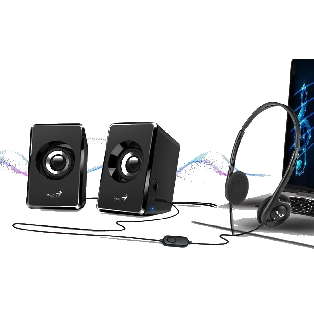 Parlantes GENIUS SP-U125 USB Negro | tidi