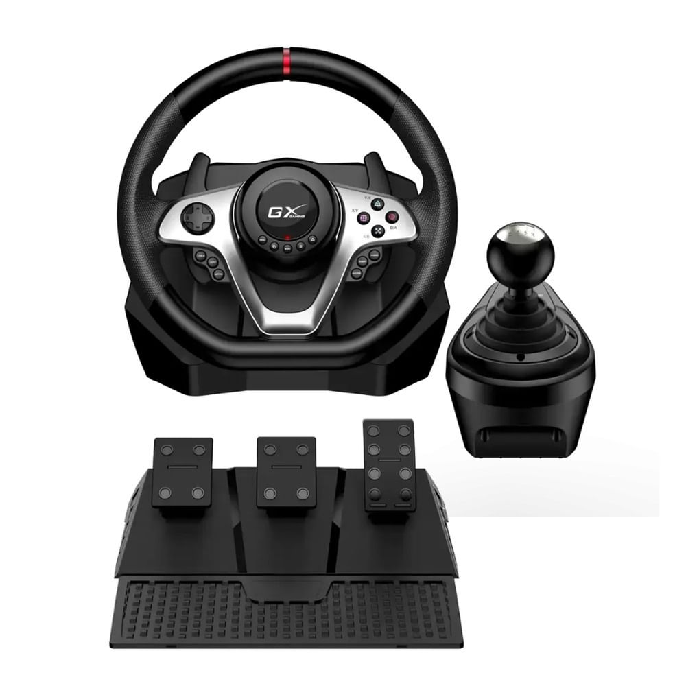 Volante GENIUS SPEEDMASTER X1 USB con Pedalera y Palanca | tidi